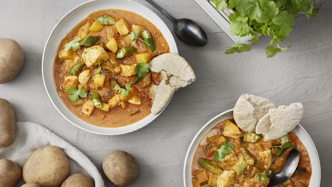 Kartoffel-Erdnusseintopf (afrikanisches Mafé) - Rezept